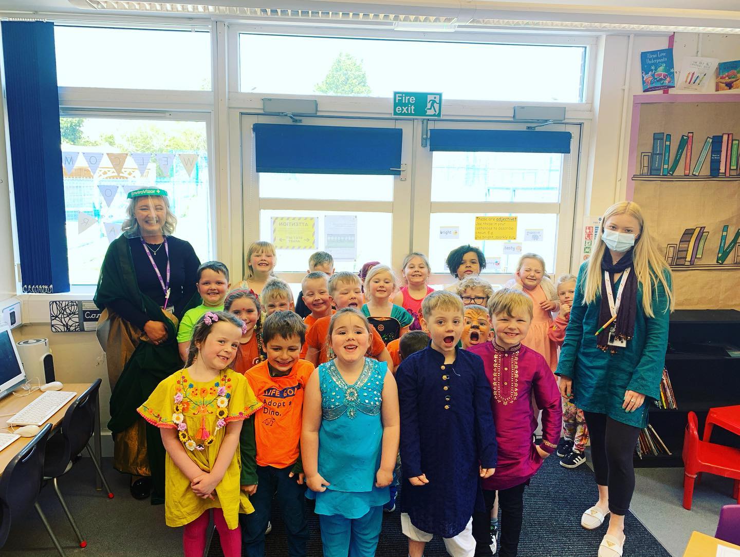 Around the world day. – Longtown Primary School